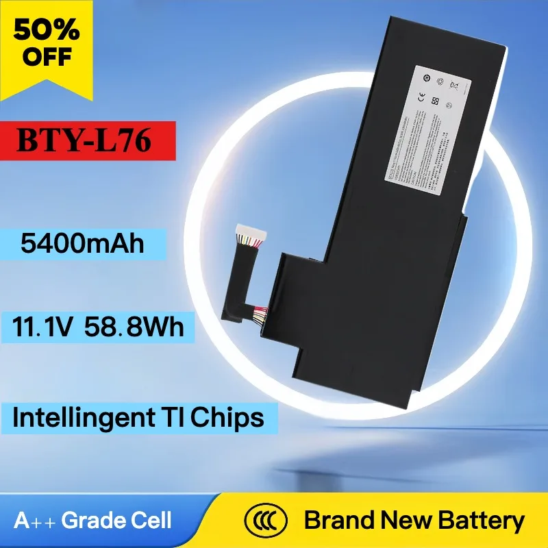New ETESBAY BTY-L76 Laptop Battery For MSI GS70 MS-1771 MS-1772 MS-1774 ...