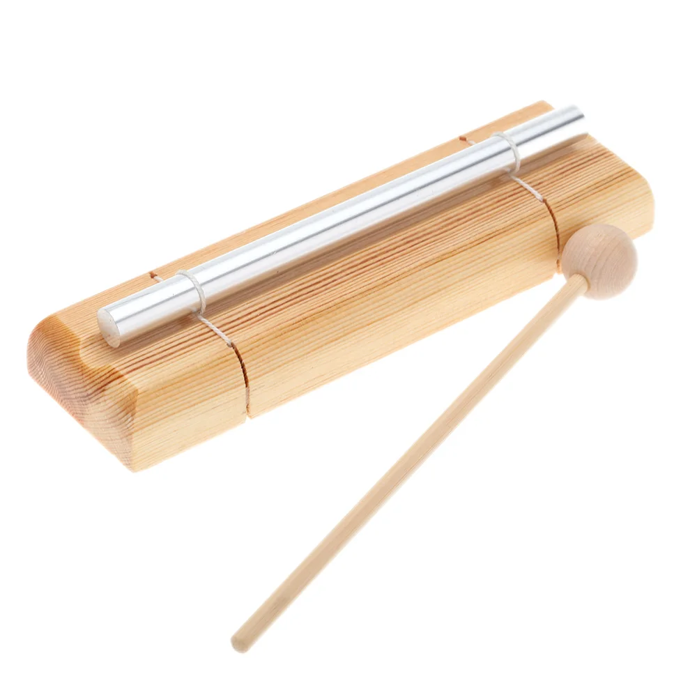 Wooden Percussion Instrument Bell | Wooden Meditation Chime ...