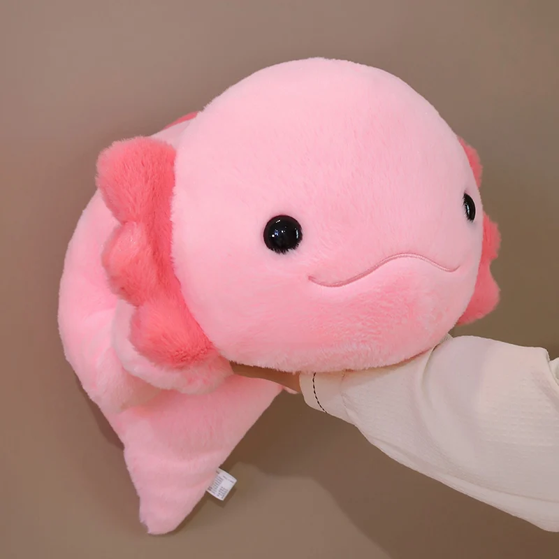 45cm-60cm-Cute-Pink-Newt-Plush-Toy-Stuffed-Kawaii-Axolotl-Salamander ...