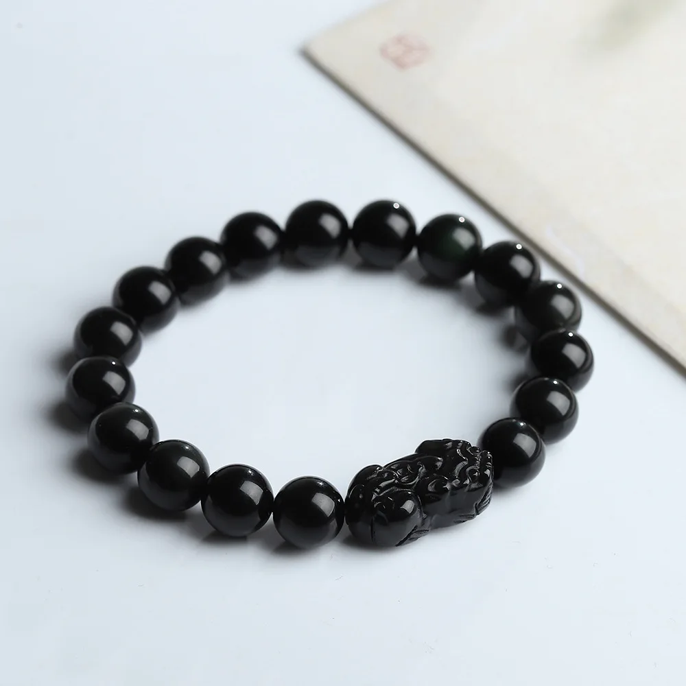 Obsidian-Pixiu-Bracelets-Men-Women-Healing-Gemstone-Fine-Jewelry ...