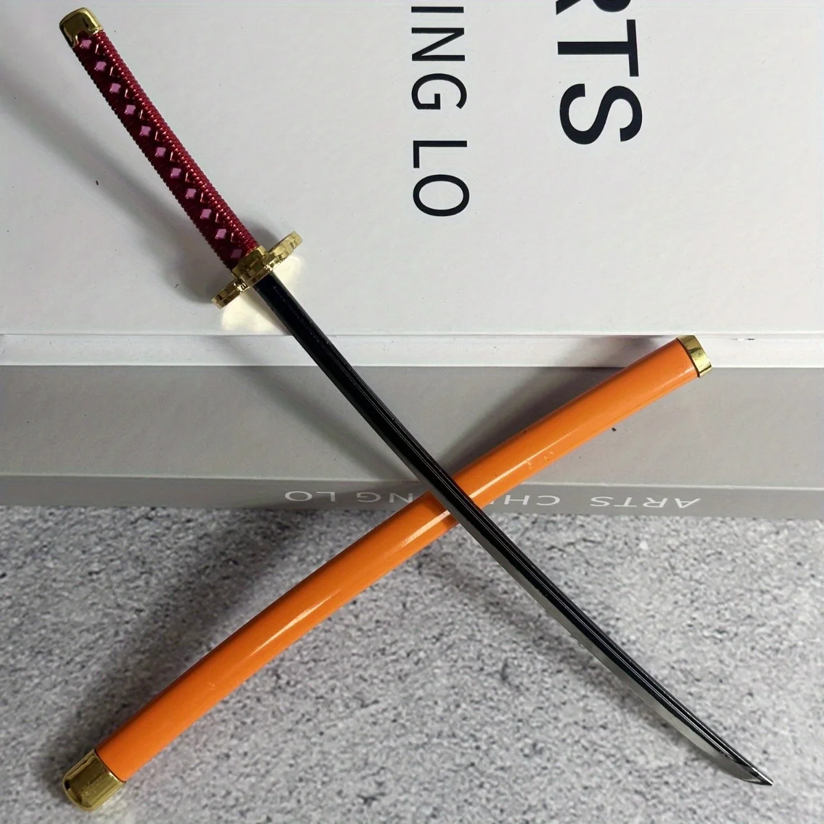 10inch Steel Roronoa Zoro Katana Metal Anime Zoro Sword Real Size ...