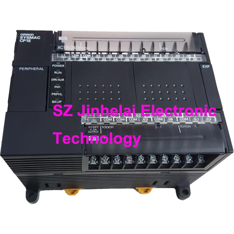 Novo-e-original-omron-CP1E-E30DR-A-n-s-na-unidade-de-controle-segura-do ...