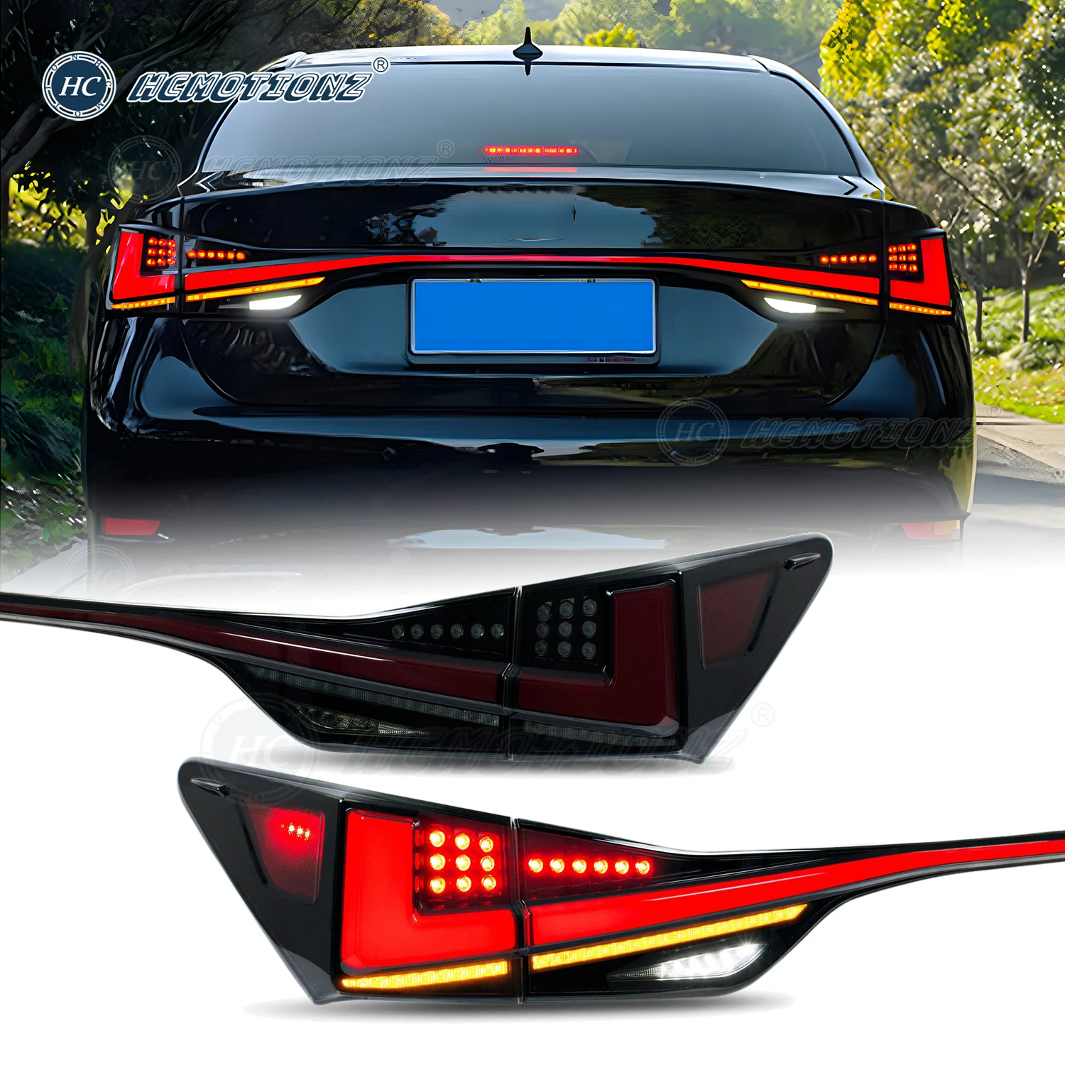 HCMOTIONZ-LED-Tail-Lights-for-For-Lexus-GS-Car-Rear-Lamps-Assembly ...