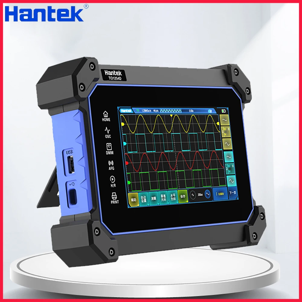 Hantek-4CH-250MHz-Multi-Function-Full-Touch-Oscilloscope-Multimeter ...