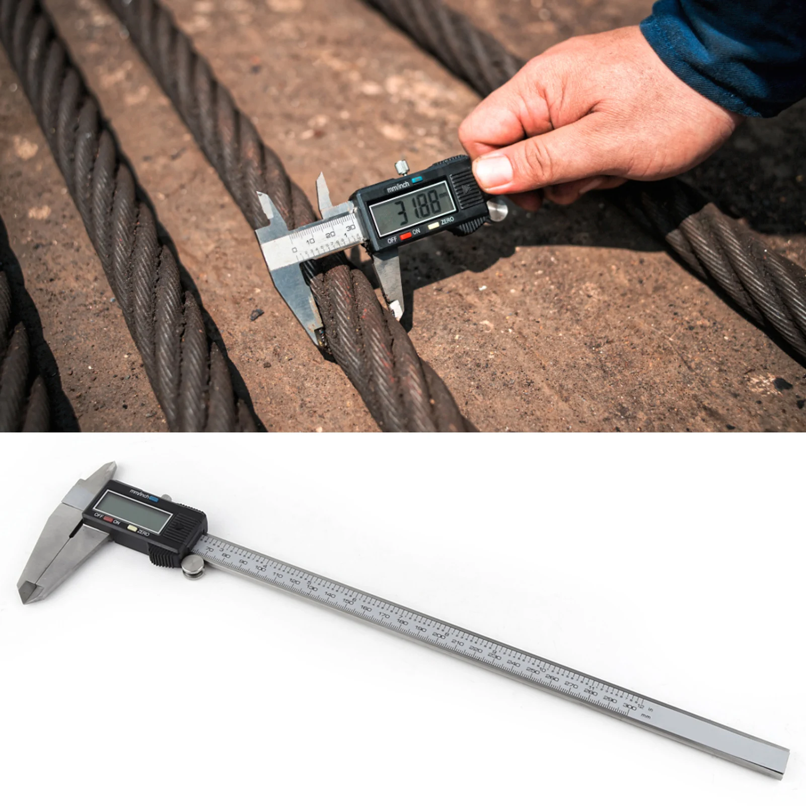 12-Inch-300MM-Digital-Electronic-Vernier-Caliper-Digital-Vernier ...