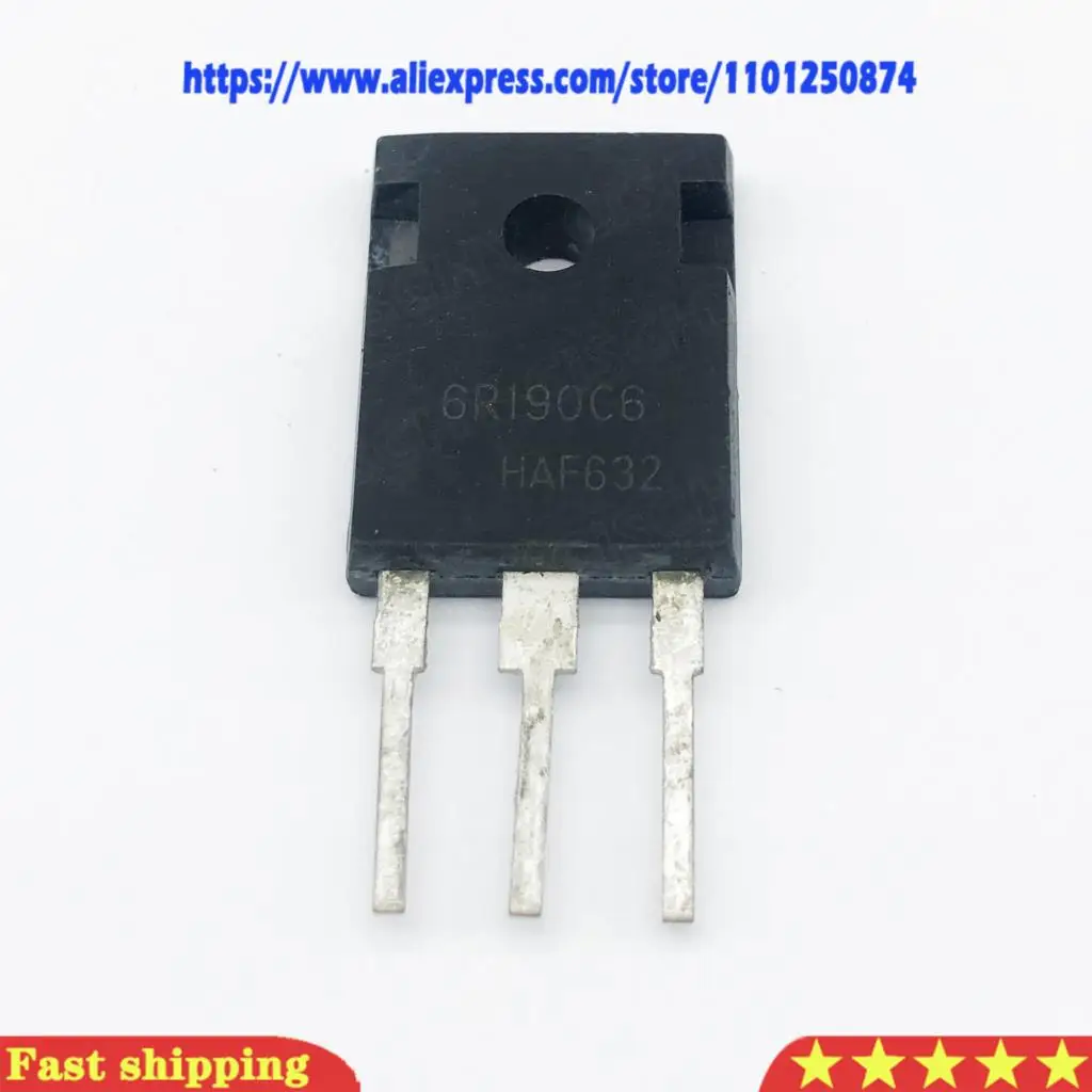 10 개/몫 6R190E6 IPW60R190E6 6R190C6 IPW60R190C6 TO 247|반도체 집적회로 ...