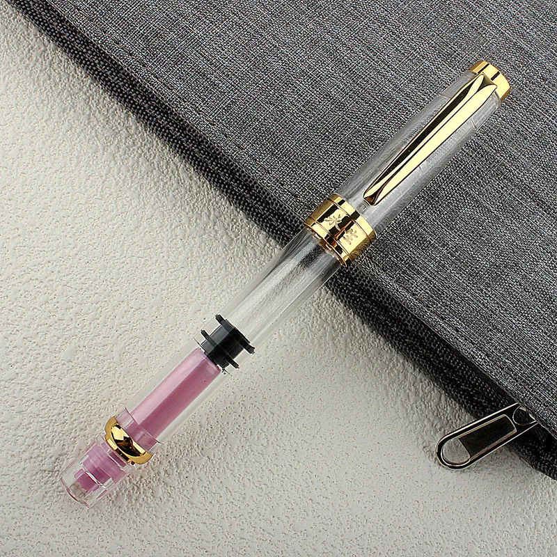 Piston Rotation Portable High-capacity Fountain Pen Stationery ...