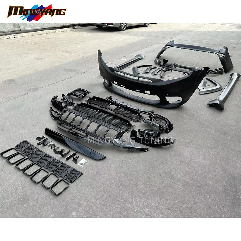 Carro-Bumpers-Body-Kit-para-Jeep-Grand-Cherokee-2014-SRT8-Estilo-Cap ...