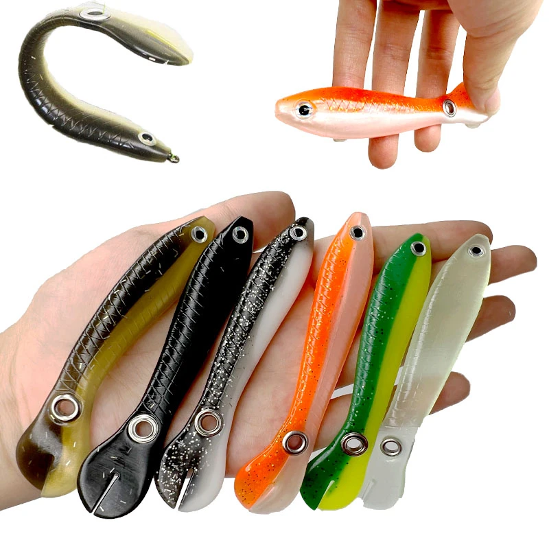 Silicone Fishing Bait Lures Bass Fish | Fishing Baits Walk Fish Silicone - Fish - Aliexpress