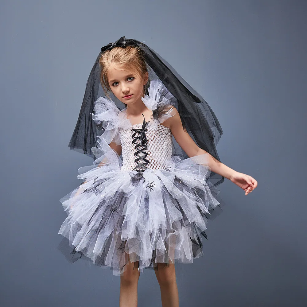 Zombie Bride Costume For Girls