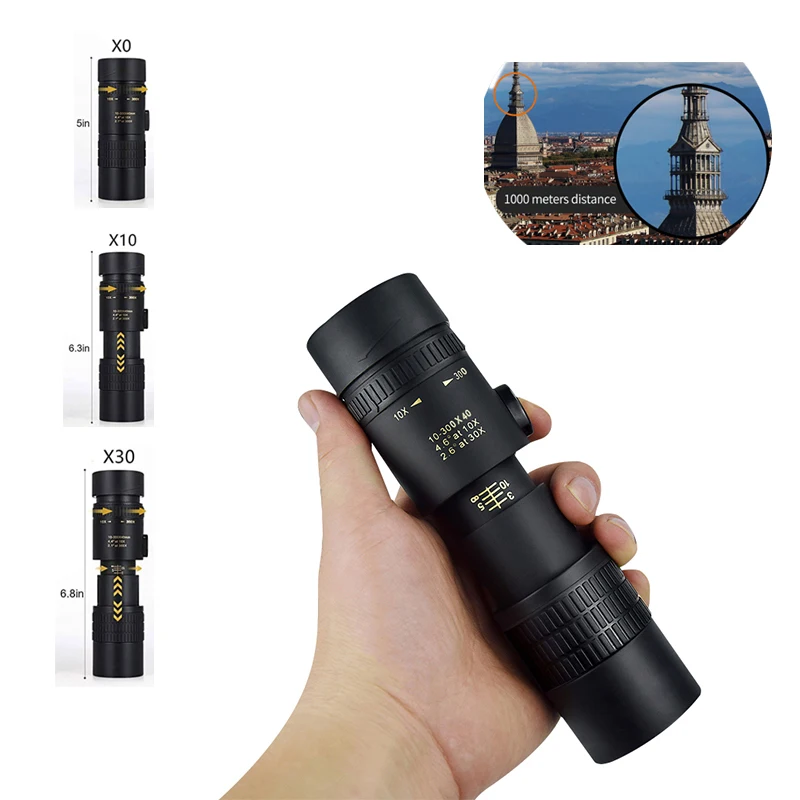 Telescope-Zoom-10-300x40-for-concert-zoo-or-game-High-Power-Monoculars ...