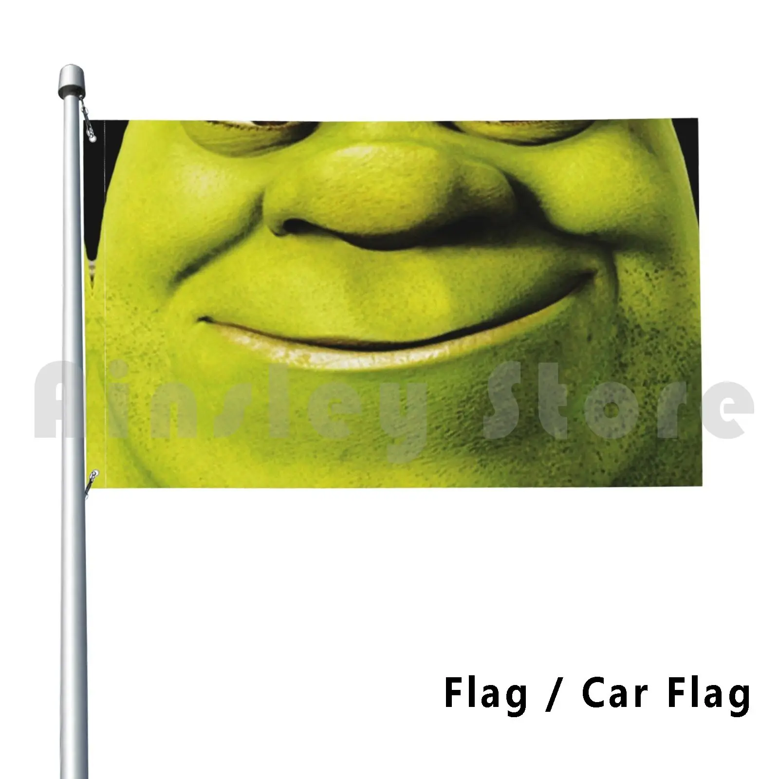 Shrek-bayrak-araba-bayra-bask-zel-Shrek-Shrek-Shrek-Retro-k-Retro-Shrek ...