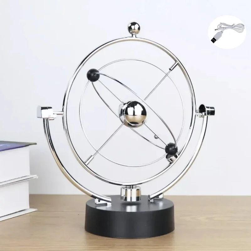 Newton-Pendulum-Ball-Balance-Ball-Rotating-Perpetual-Motion-Physical ...