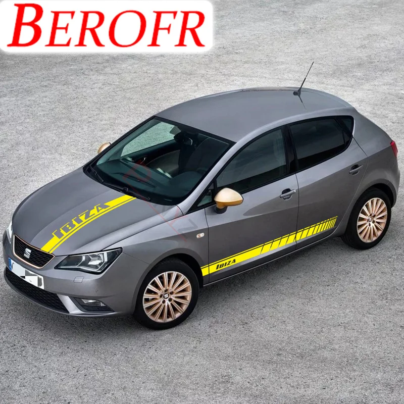 3pcs-Racing-Sport-Stripe-Sticker-For-Seat-Ibiza-FR-TGI-ST-Cupra-Auto ...