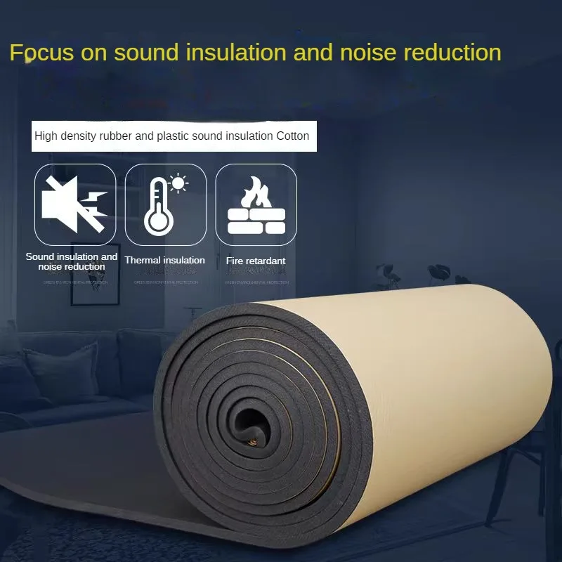 Self-adhesive Sound Insulation Cotton Anti-noise Heat Closed Cell Foam ...
