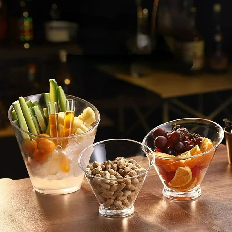 Acrylic-Slant-Bowls-Japanese-Style-Cucumber-Bowl-With-Test-Tube ...