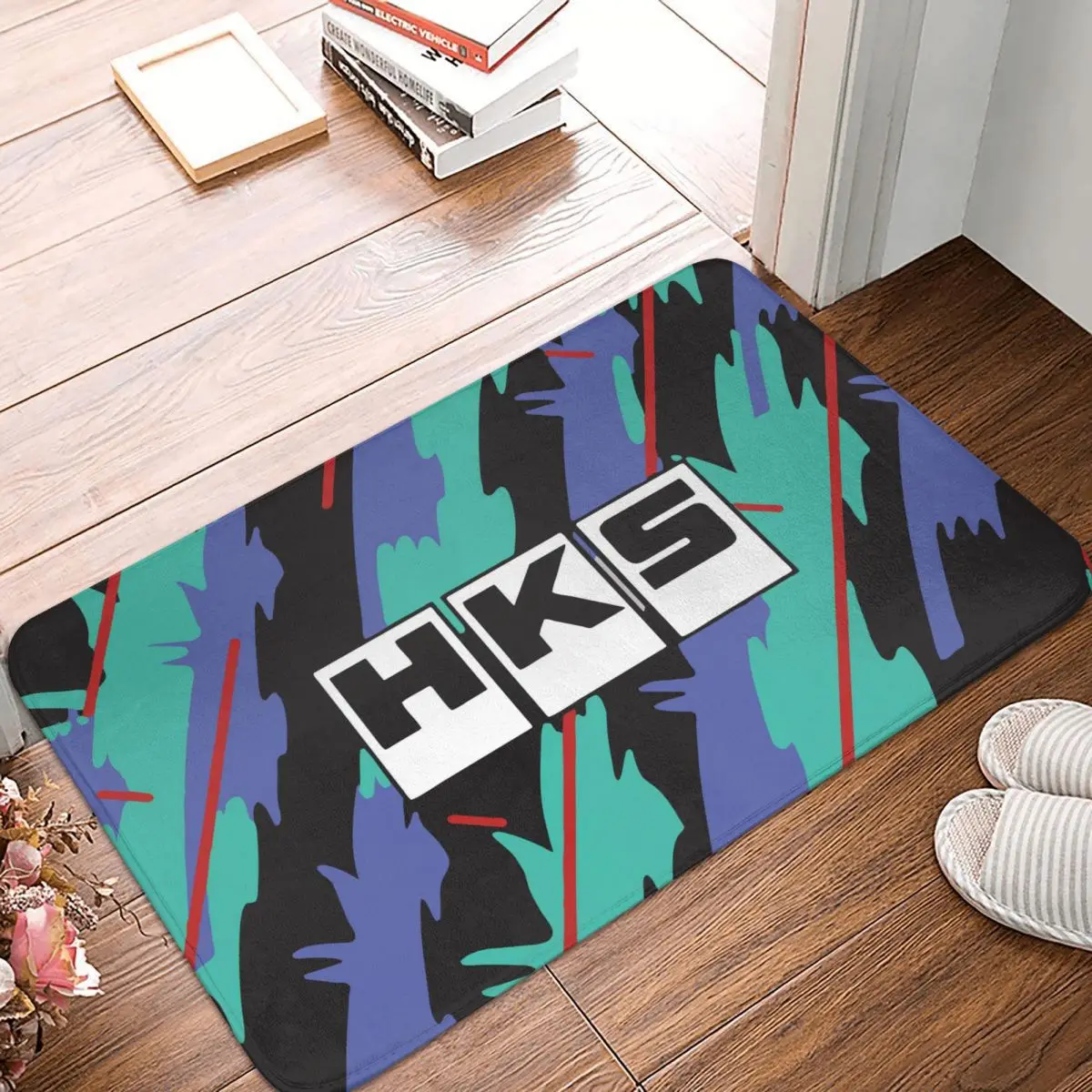 HKS-R32-GT-R-Retro-Pattern-Doormat-Bathroom-Printed-Soft-Entrance-Home ...