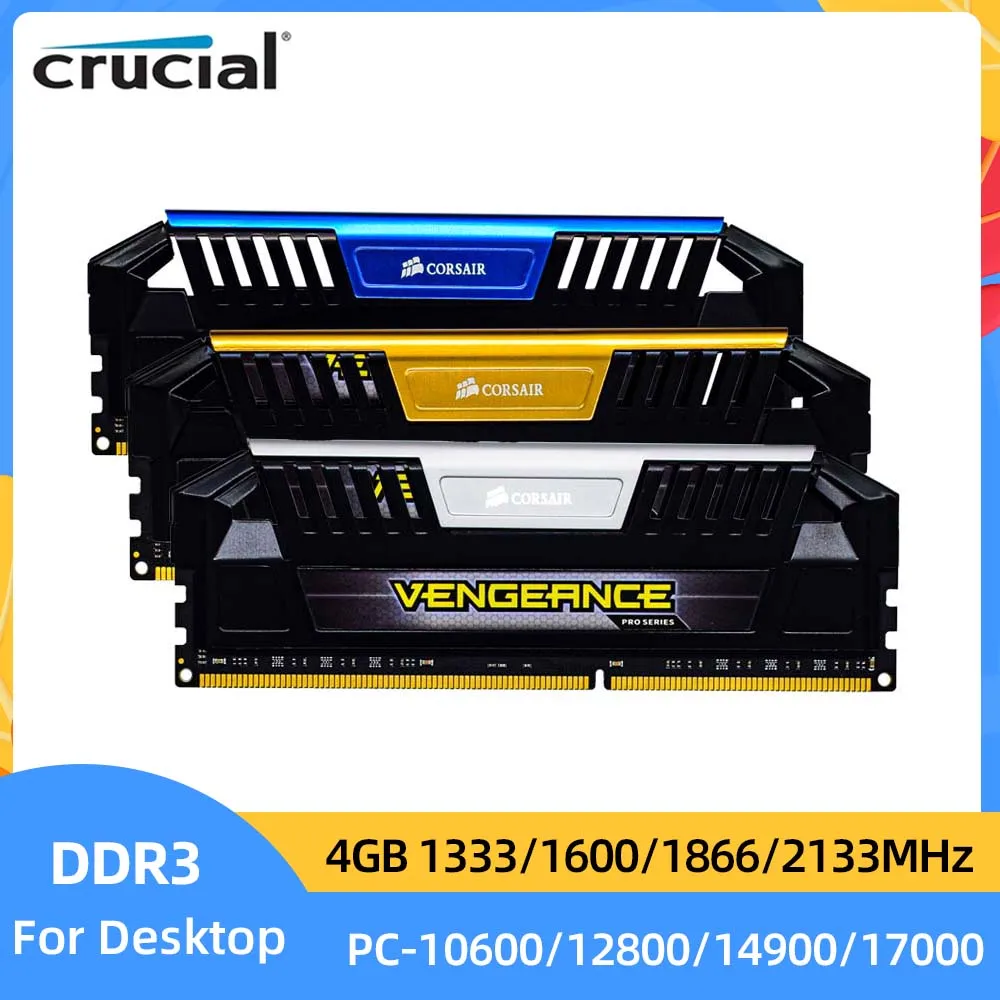 CORSAIR-Memoria-de-escritorio-Vengeance-LPX-DDR3-4GB-2133MHz-1866MHz ...