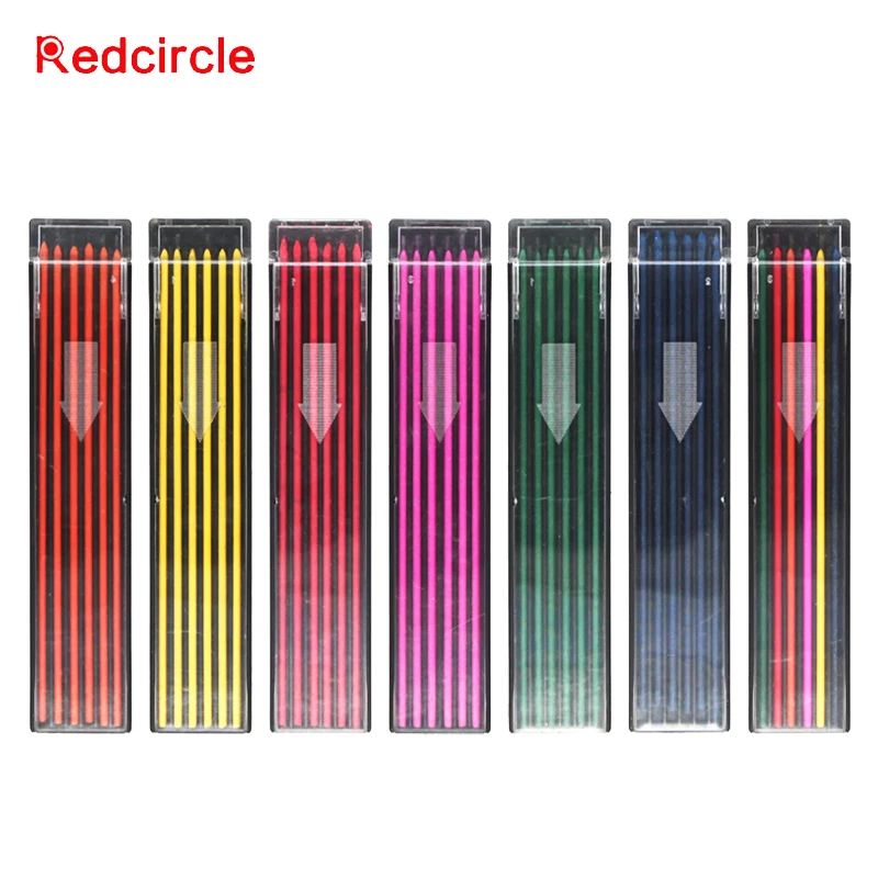 Colored Mechanical Pencil Lead 2.0mm Not Easy To Break 2.0 Lead Refill ...