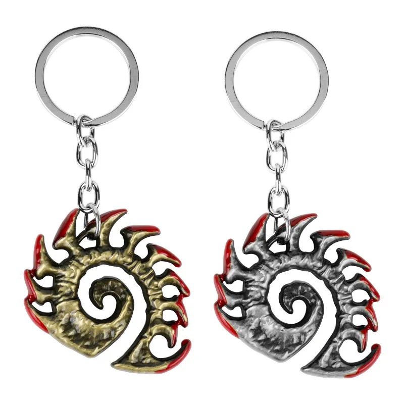 keychain-zerg-dongsheng-Starcraft-Pendant-Keychain-ZERG-Emblem-Key ...