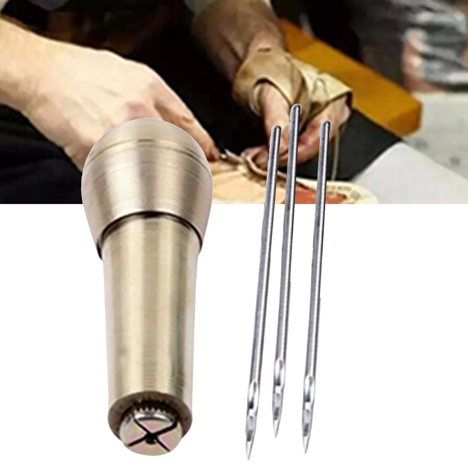 1-Set-Sewing-Kit-Shoe-Repair-Tool-with-Needle-Awl-Leather-Hand-Stitcher ...