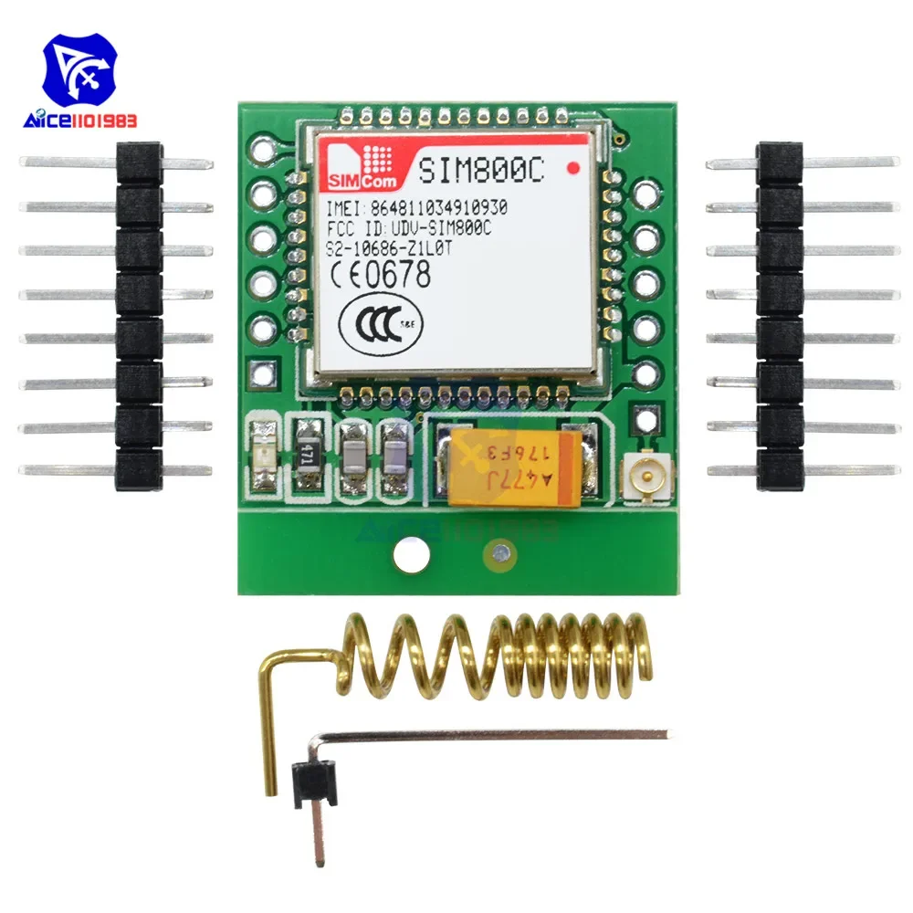 diymore-SIM800C-GSM-GPRS-Expansion-Module-STM32-Microcontroller-51 ...