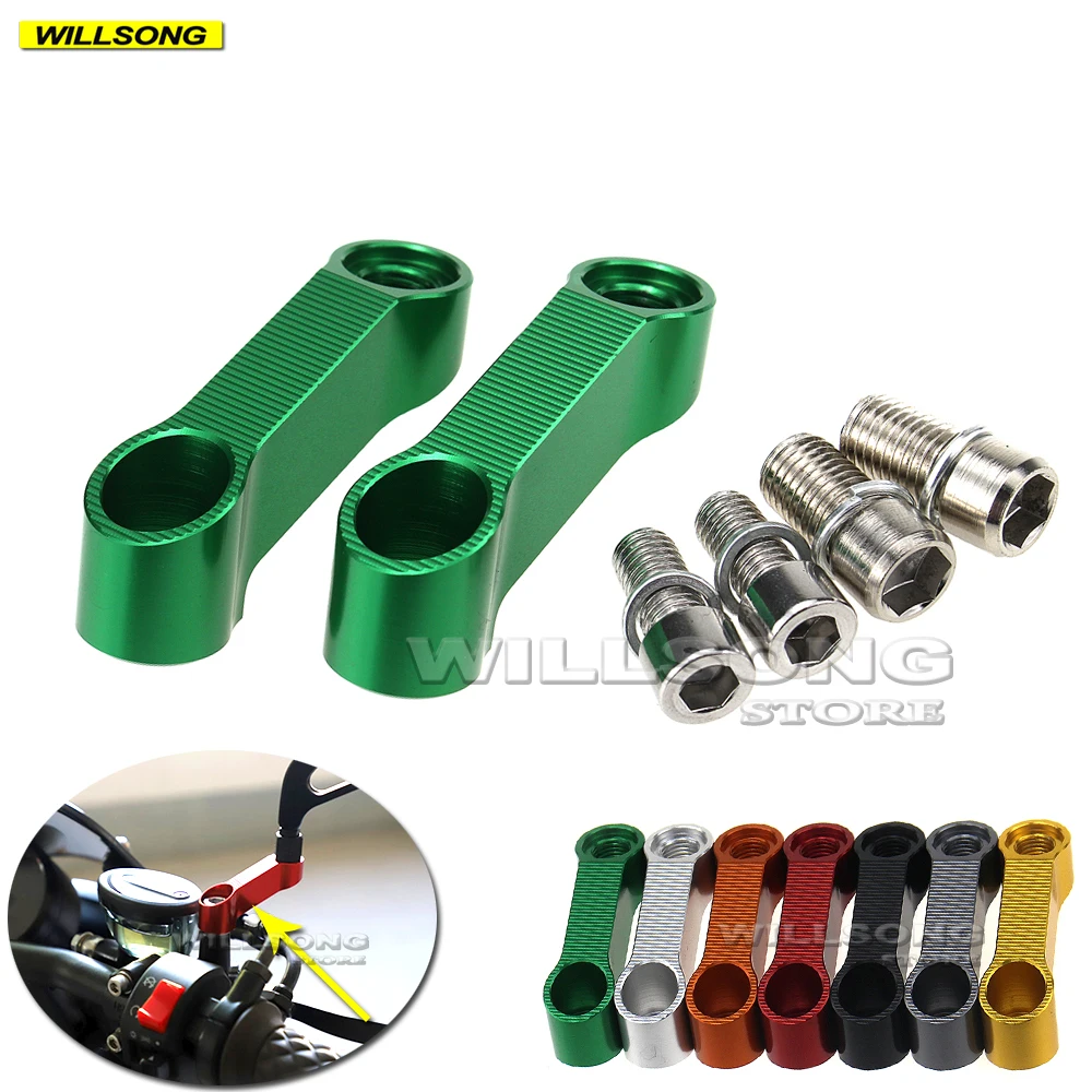 Side-Rearview-Mirror-Extension-Riser-Extend-Adapter-Mount-Bracket ...