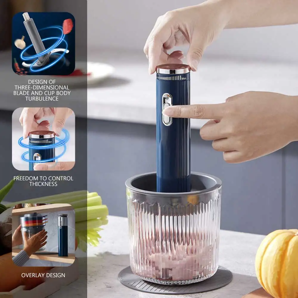 Kitchen Meat Grinder Household Electric Small Vegetable Cutting Mincer ...