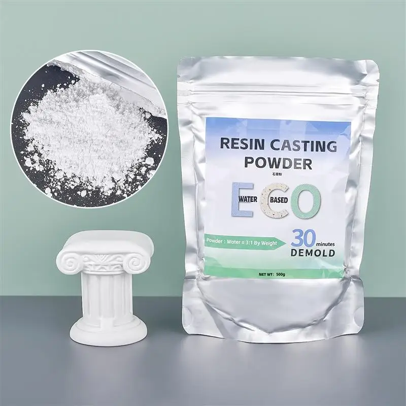 300-500g-polvo-de-yeso-blanco-de-alta-densidad-DIY-mu-eca-de-yeso ...