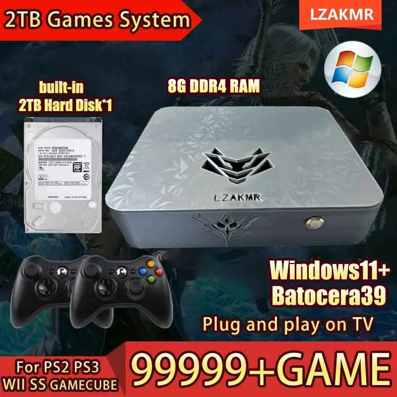 Nueva-caja-de-juego-AK1-Pro-99999-juego-Windows-11-sistema-de-juego-de ...