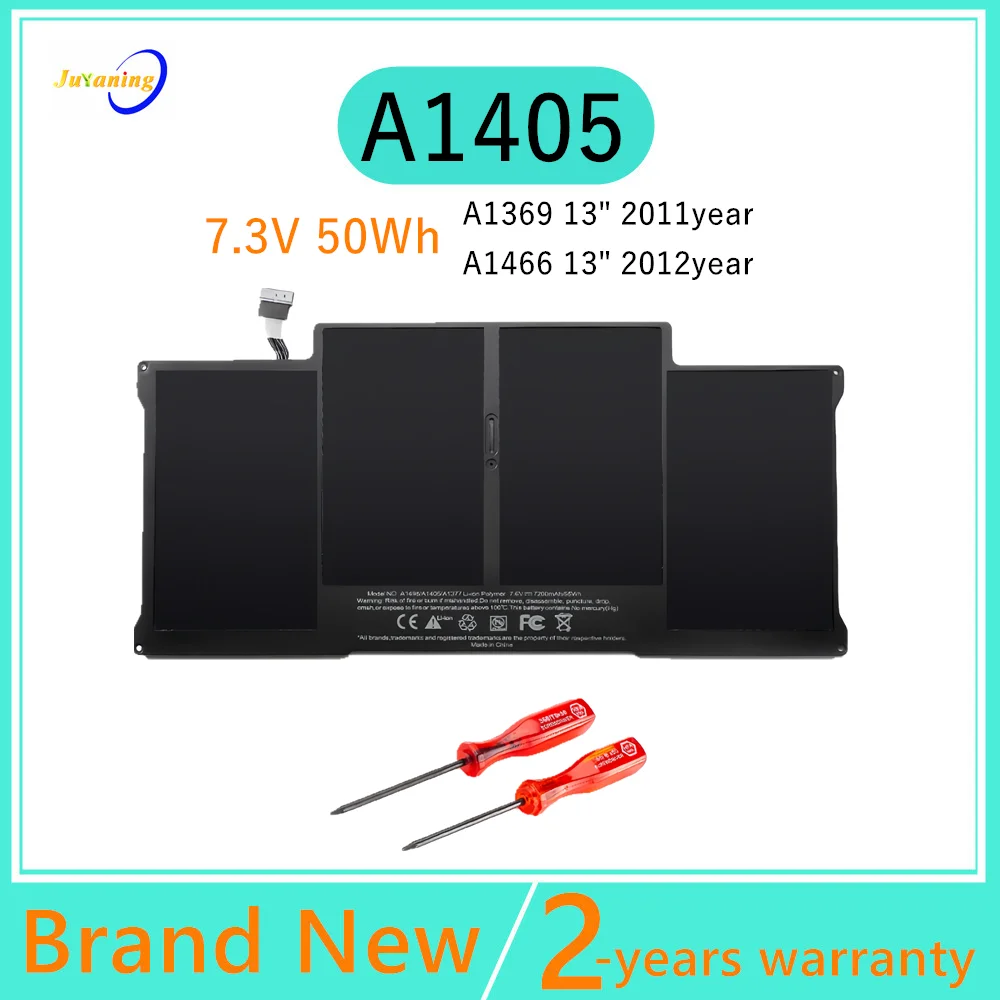 Batterie d'ordinateur portable A1405 pour Apple Macbook Air 13 pouces ...