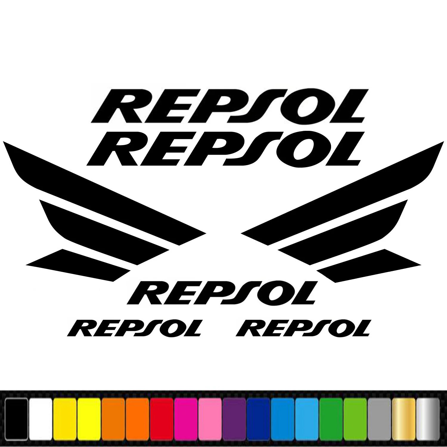 Repsol Logo Sticker