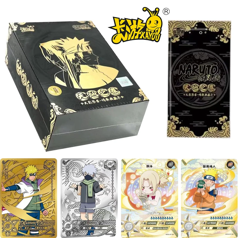 New KAYOU Naruto Cards Heaven and Earth Scroll Limited Commemorative ...