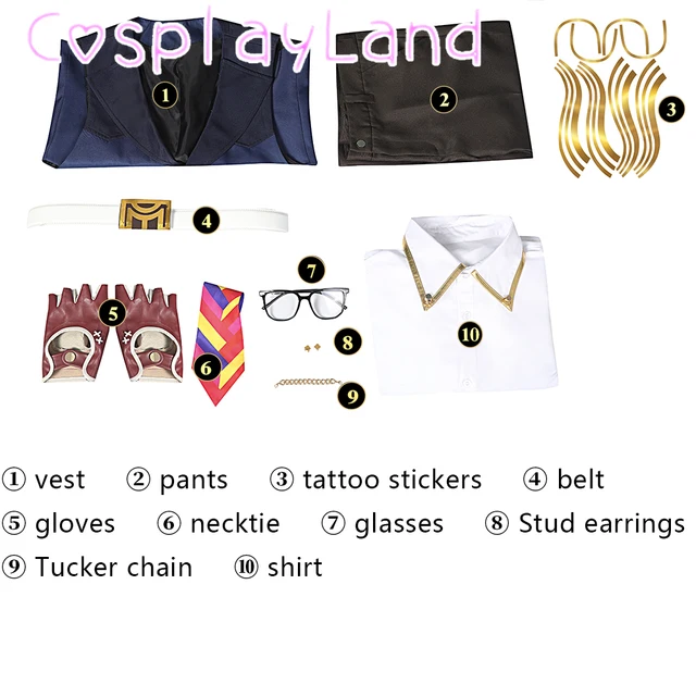 Game Valorant Chamber Cosplay Costume Valorant Uniform Outfits White ...