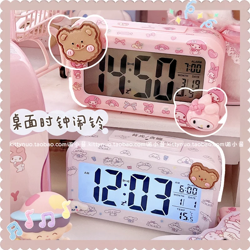 Reloj despertador electrónico con luz LED para niños, reloj despertador ...