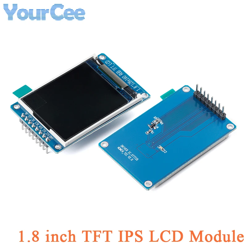 1.8 Inch HD IPS TFT LCD Display SPI Colorful Screen Module 1.8" 128x160 128*160 Full View ...