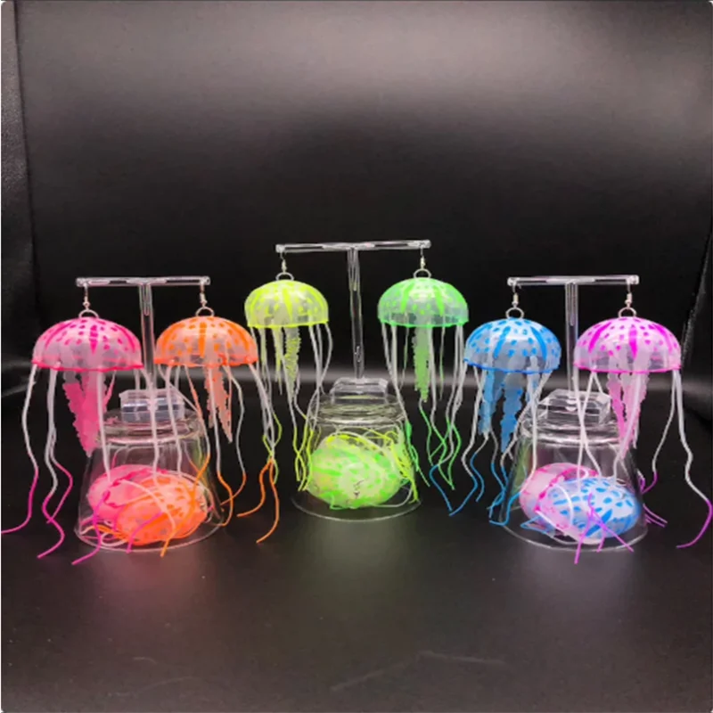Jellyfish Earrings Festival Mermaid Jewelry Rave Neon UV Glow Ocean ...