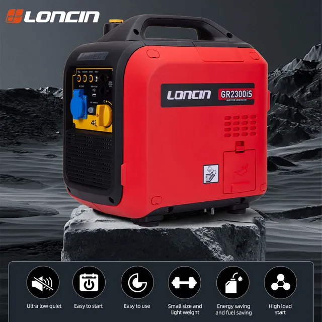 LONCIN GR2300IS 230V Gasoline Generator Quiet Frequency Conversion 2 ...