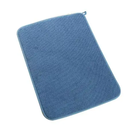 Blue-Dish-Drying-Mat-Ultrafine-Fiber-Absorbent-Fast-Drying-Place-Mat ...
