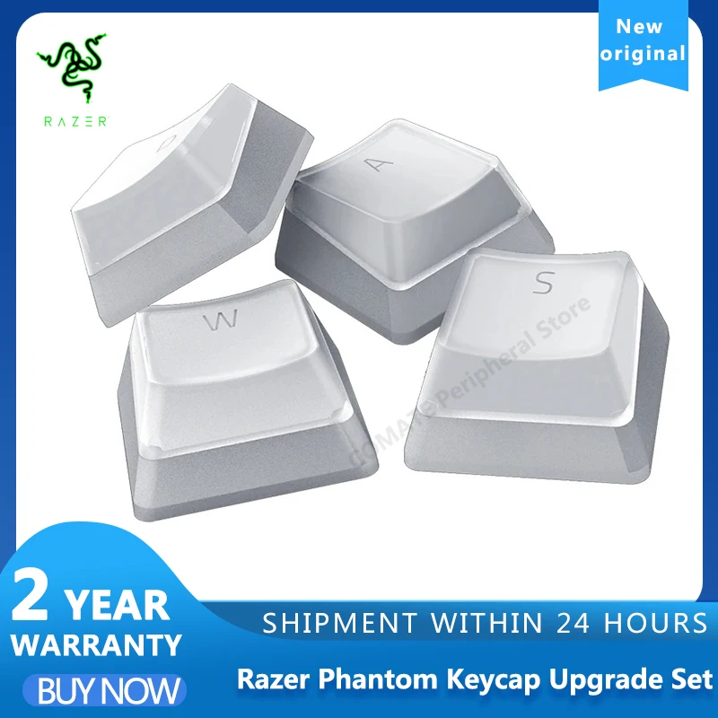 Razer-Phantom-Keycap-Upgrade-Set-Unique-Stealth-Design-Translucent ...