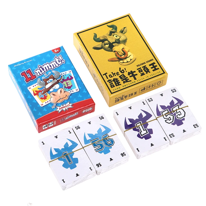 Take-6-Nimmt-Board-Game-2-10-Players-Funny-Gift-For-Party-Family-Card ...
