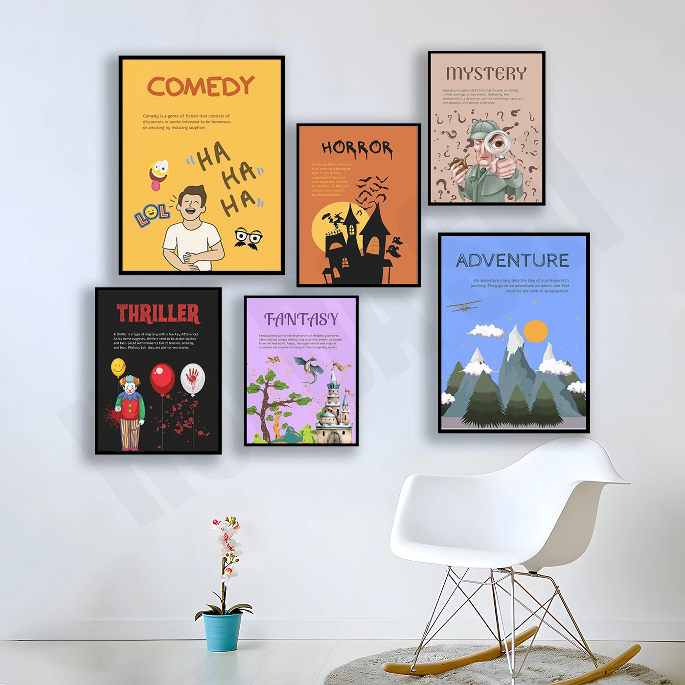 Genre Posters Middle School