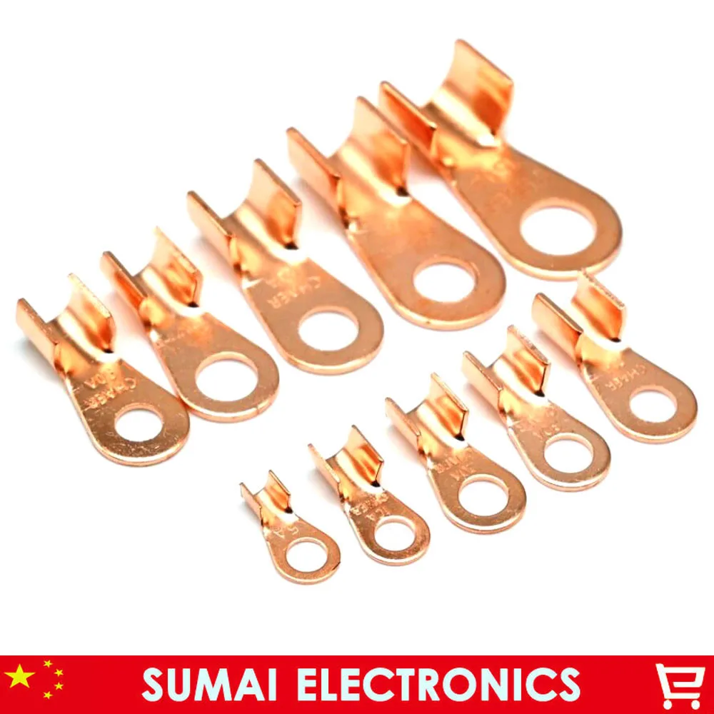 5A-10A-20A-50A-300A-O-type-Copper-Blade-Terminal-Battery-O-Ring-Pin-For ...