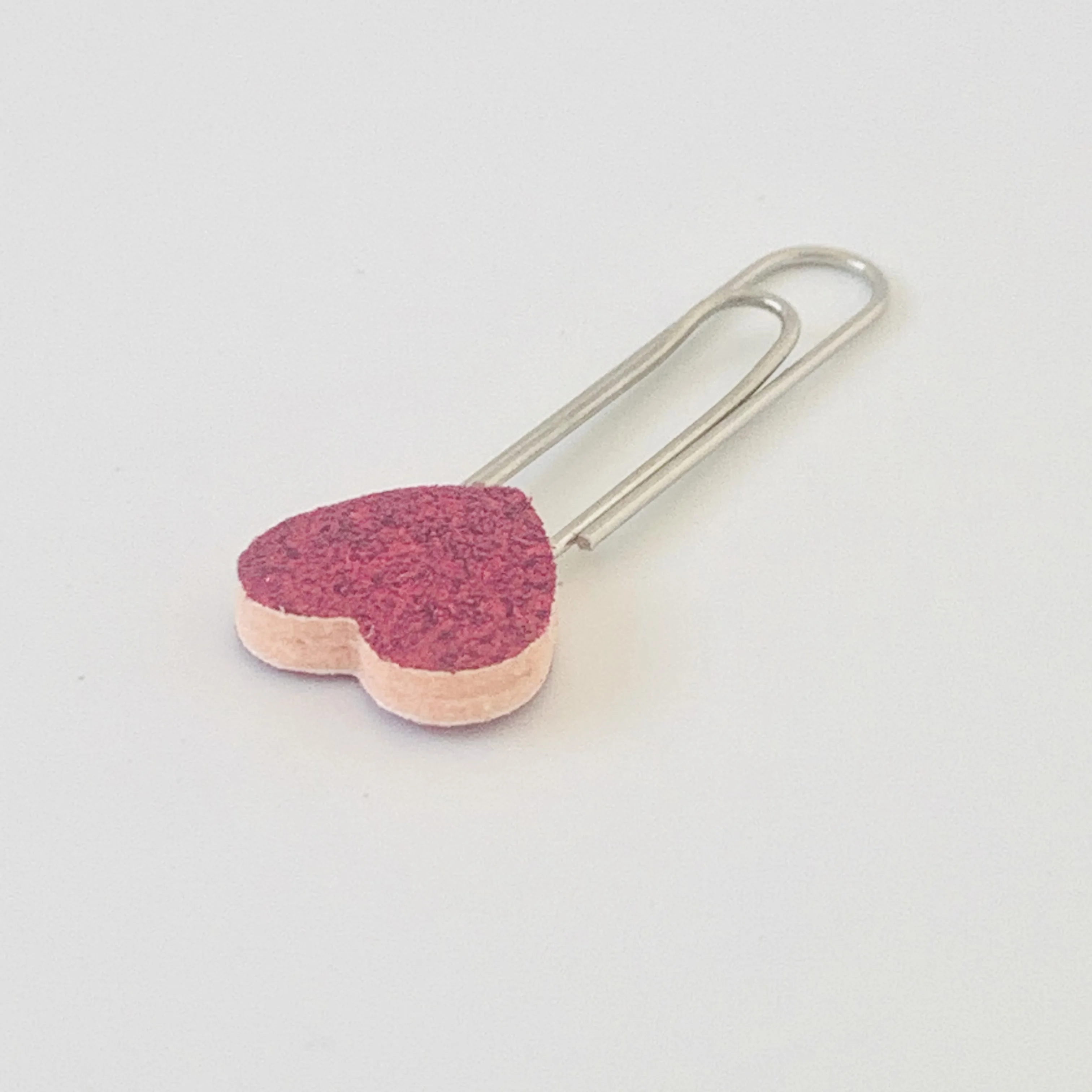 2pcs-lot-Pink-Shiny-Love-Paper-Clip-Creative-Modeling-Clip-Metal-Office ...