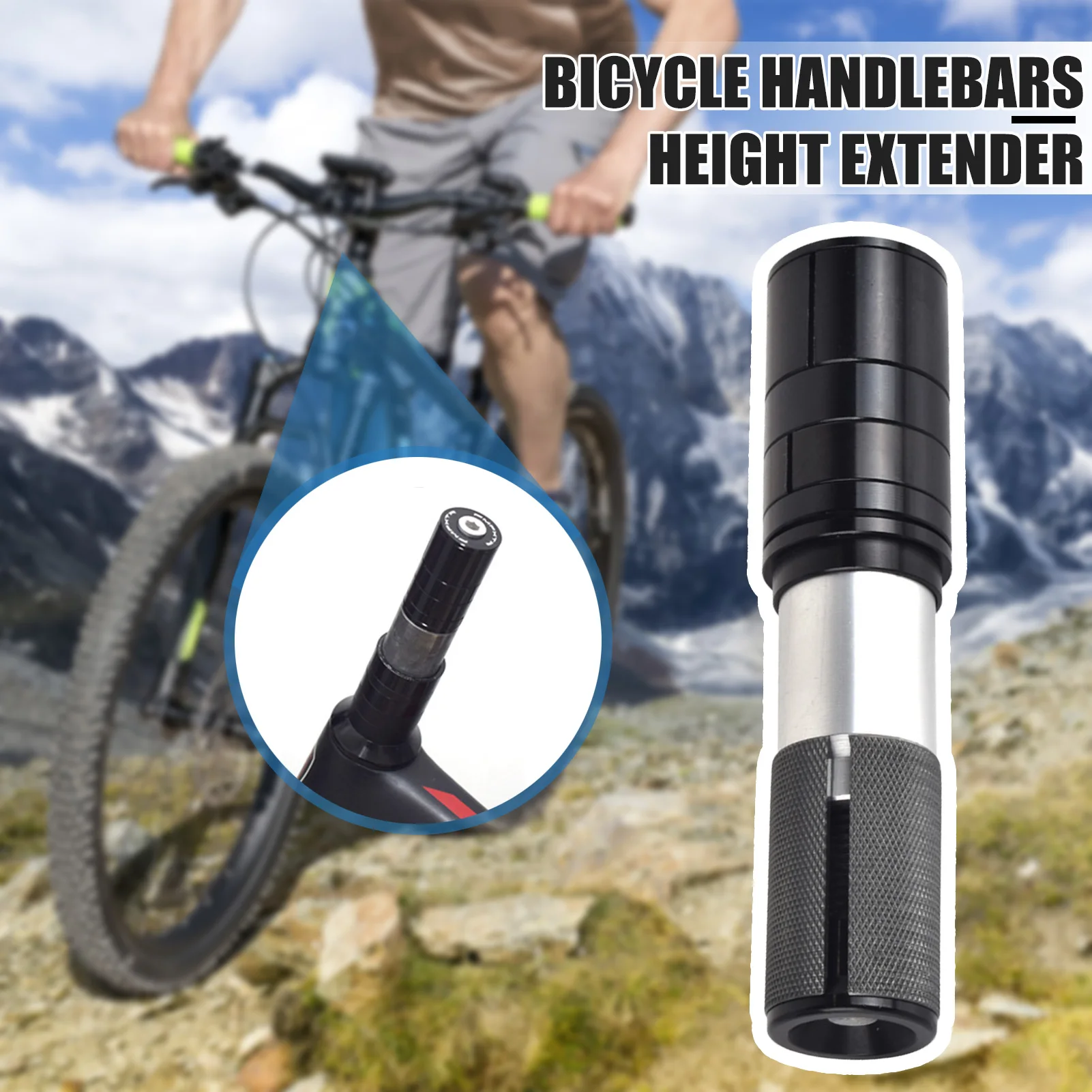 Aluminum-Alloy-Bike-Front-Stem-Riser-Bicycle-Handlebar-Extension ...