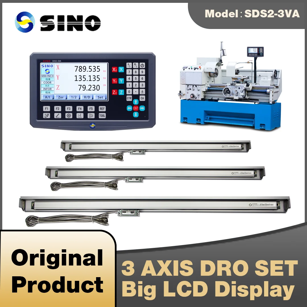 3 axis LED display digital reader Kit DRO linear glass scale linear ...