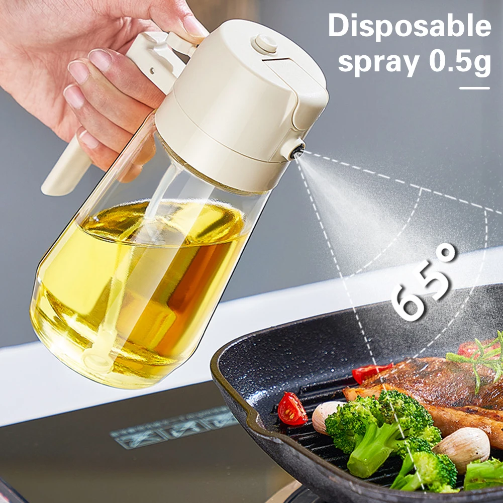 2-In-1-Oil-Spray-Bottle-Kitchen-Olive-Oil-Dispenser-Leakproof-High ...