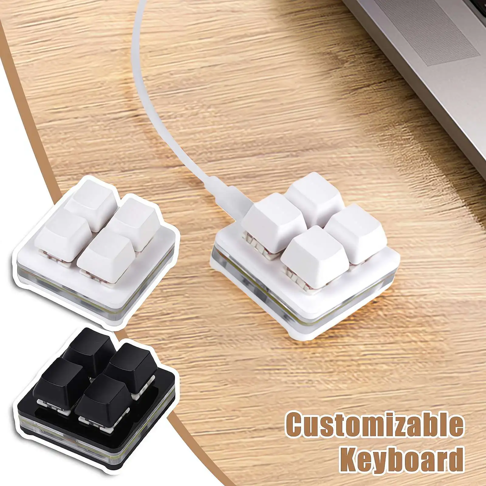 1-2-3-4-Keys-OUTEMU-Red-OSU-Keypad-Mini-Macro-Mechanical-Keyboard ...