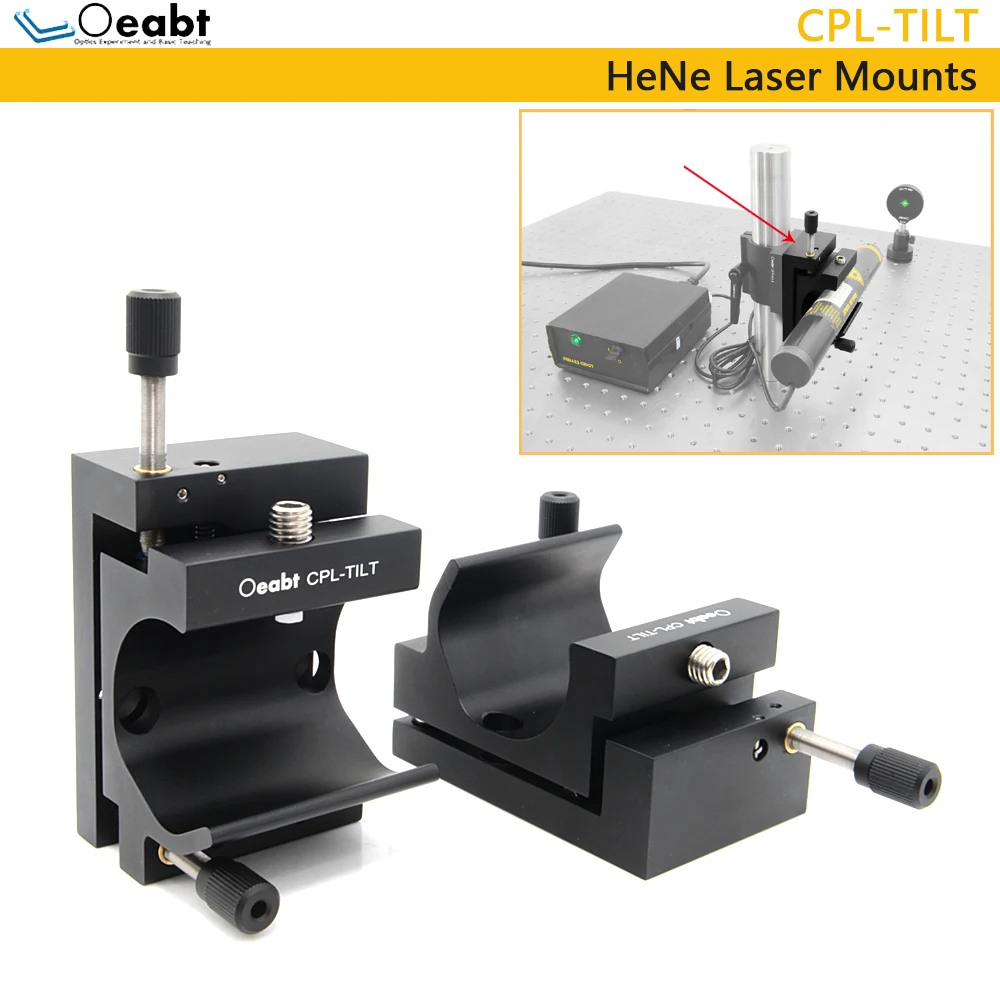 CPL-TILT HeNe Laser Mounting Base HeNe Laser Clamping Frame Fine-tuning ...