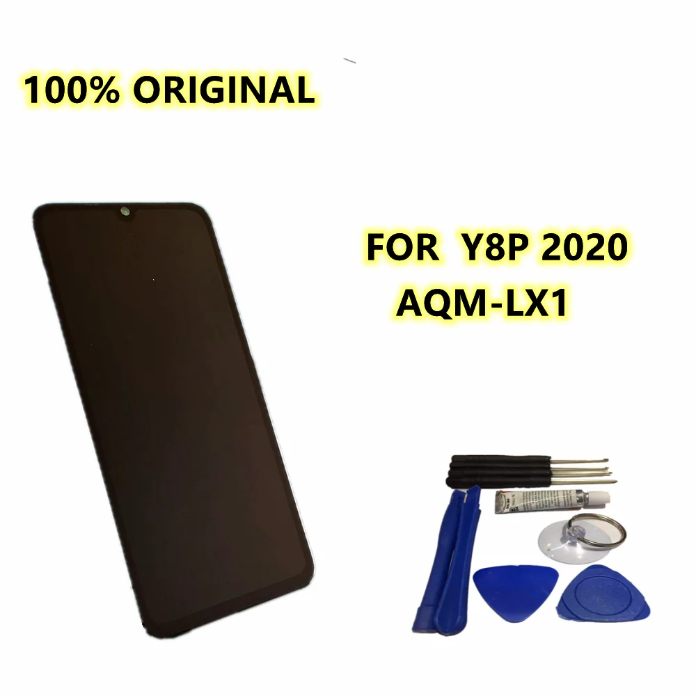 Original-OLED-For-HUAWEI-Y8P-2020-Lcd-Display-Touch-Screen-Digitizer-Assembly-Replacement-With ...